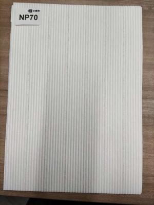 China NP70 Fiberglass Air Filter Media Roll 155kPa Fire Retardant 140gsm for sale