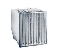 China Polyester Pocket Air Inlet Filter for Gas Turbines 592x592x635mm Aluminum Alloy Frame M6 for sale