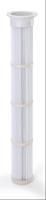 China Pulse Jet Pleated Filter Cartridge 130mm x 2000mm High Efficiency Industrial Dust Collector for sale