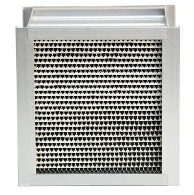 China OEM PTFE Pleated Air Separator Filter Element Stainless Steel Frame for sale