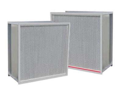 China H13 H14 180°C High Velocity Heat Resistant HEPA Filter for Pharmaceutical Use for sale
