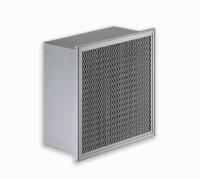 China Heat Resistant Fiberglass Filter Galvanized Steel Frame 250℃ for Drying Oven Paint Booth for sale