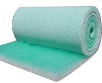 China Microfiber Green Filter Media Paper Roll Flame Retardant Anti Distortion for sale