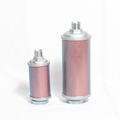 China ISO9001 3/4 Inch Aluminum Air Dryer Exhaust Muffler Anti Corrosion Silencer 30dB Noise Reduction for sale