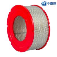 China Multipurpose Antirust Cylinder Air Filter 39708466 Replacement Plastic Material for sale
