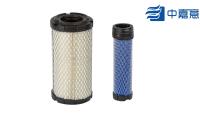 China Non Corroding Heavy Duty Truck Air Filters P777409 P777414 For Bobcat 319 187mm Height for sale