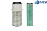 China Anticorrosive Heavy Duty Air Filter Replacement for Donaldson P902309 P902310 500mm Height for sale