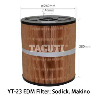 China YT-23 Wire Cut EDM Water Filter for Sodick A350 Makino DW-23N 20 Micron for sale