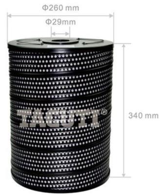 China YT-17 Wire EDM Filter 2060835 for Mitsubishi DW-17 Sodick AQ Series 10 Micron for sale