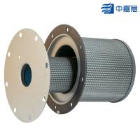 China Stainless Steel Air Coalescing Filter 4ppm Oil Separator Kit 00250100-755/756 for Sullair Screw Compressors for sale