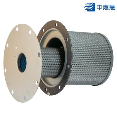 China Stainless Steel Air Coalescing Filter 4ppm Oil Separator Kit 00250100-755/756 for Sullair Screw Compressors for sale