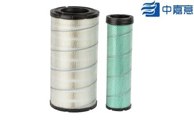 China Heavy Duty Air Filter P532966 CA-855 Replacement for DOOSAN DX140LC Excavator 480mm Height for sale