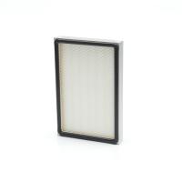China HEPA 600Pa Mini-Pleat Panel Air Filter for HVAC Air Purification Systems H13 H14 for sale