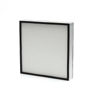 China MDF Washable H12 HEPA Filter Element 99.97% Efficiency 0.3 Micron Stainless Steel Frame for sale