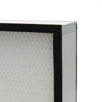China HEPA Mini Pleated Filter Element 600Pa Glass Fiber Media ABS Frame for Clean Room for sale