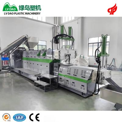 China LDD Series PP/PE/PA Recycling Granulator 50-600 kg/h Output with 28:1 L/D Ratio for Plastic Waste Processing for sale