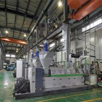 China Lvdao PP PE Plastic Film Recycling Pelletizing Machine 50-300 kg/h Output with 28:1 L/D Ratio for sale