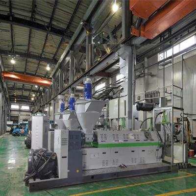 China Lvdao PP PE Plastic Film Recycling Pelletizing Machine 50-300 kg/h Output with 28:1 L/D Ratio for sale