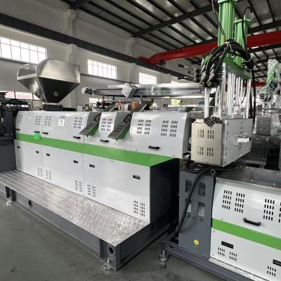 China LDD Series Plastic Pelletizing Machine 50-600 kg/h Output with Ø80-180mm Screw for Recycling PP PE ABS for sale