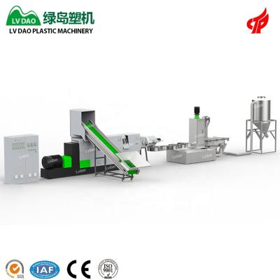 China PP PE Films Agglomerator Machine 200-1000 kg/h Output with 33:1 L/D Ratio for Plastic Recycling for sale