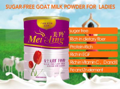 China Bioactive Nutrients Goat Sugar Free Milk Powder For Lady HALAL Cert for sale