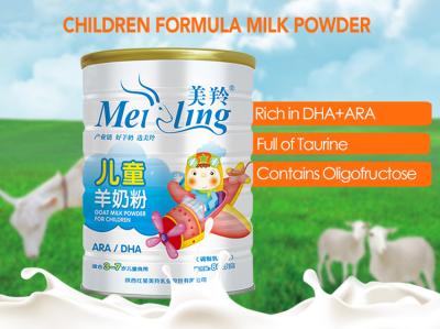 China Children Goat Milk Formula Powder 800g with DHA Calcium Iron Zinc for 3-7 Years for sale