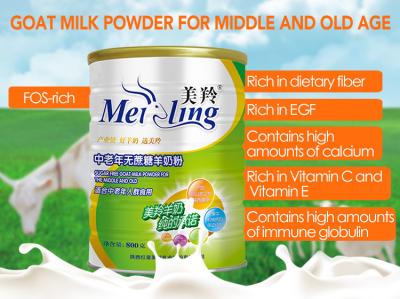 China Rich Calcium Formula Goat Milk Powder For Old Men for sale