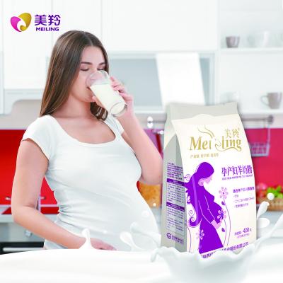 China Pregnant Lady Goat Milk Powder 400g with Folic Acid DHA Calcium Iron Zinc for sale