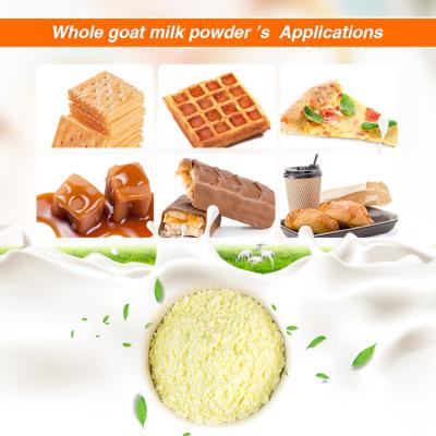 China Instant Full Cream Goat Milk Powder 25kg 28% Fat Non-GMO Spray Dried for sale