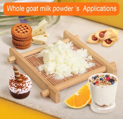 China Food Additive Powdered Goat Milk Whole Dried 100% Pure 25kg for sale