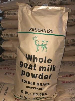 China 42% Protein Natural Goat Milk Powder Sterilized 25kg for Adults A2 Beta Casein for sale