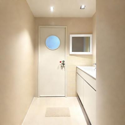 China New French Retro Style Hollow Bathroom & Toilet Door, Titanium Magnesium Alloy, Dopamine Glass Door, Customizable for sale