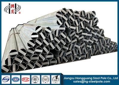China Q235 Tubular Steel Pole Hot Dip Galvanized Street Light 11m for sale