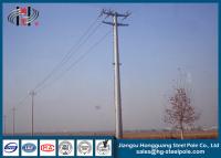 China 69KV Hot Dip Galvanized Electric Steel Tubular Pole for Electrical Line for sale