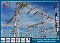 China 10KV Hot Dip Galvanized Electrical Power Substation Steel Structures for sale