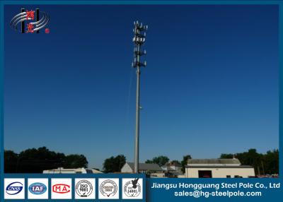 China Powder Coated Galvanized 3G Telecommunication Towers For Cell Phone Signal for sale