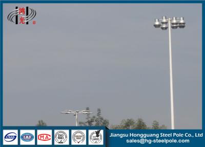 China Anti Rust Octagonal Flood Light Poles High Mast for Residential Lighting for sale