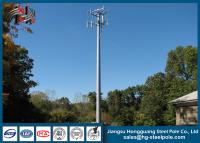 China Hot Dip Galvanized Tubular Steel Hot Roll Steel Q235 Steel Transmission Poles for sale
