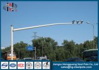China Observation System H 6.8m CCTV Camera Mounting Poles with Galvanization for sale