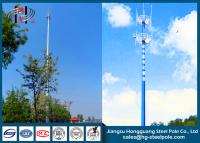China Long Lifetime Hot Dip Galvanized Telecommunication Towers For Mobile Phone for sale