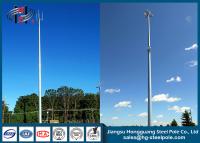 China Powder coated Circular Round  Self-supporting Steel Tubular Pole , Wi-fi Tower for Signal Broadcasting for sale