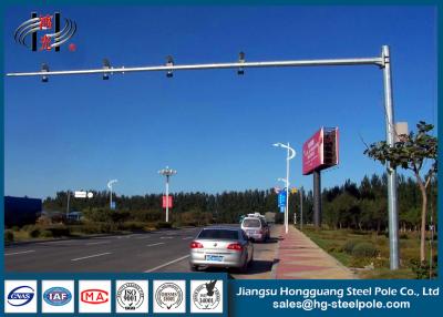 China ODM / OEM Multi - sides CCTV Camera Pole with Powder Coated Q235 for sale