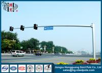 China Weather Resistance Octagonal Traffic Signal Pole Hot Dip Galvanization for sale