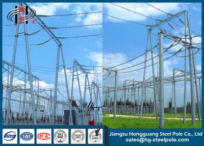 China Electrical Substation Galvanized Steel Structure CO2 Welding for sale