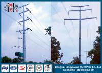 China 220KV Galvanized Polygonal Electrical Power Transmission Pole Climbing Ladders for sale