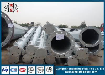 China ISO9001 220KV Dodecagonal Electrical Power Pole for Transmission Line for sale