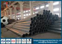China Octagonal 40FT Polygonal Electrical Power Pole with/without Climbing Rung for sale