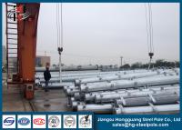 China 138KV Q345 Steel Electrical Power Poles for Power Transmission Line for sale