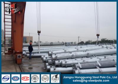 China 138KV Q345 Steel Electrical Power Poles for Power Transmission Line for sale