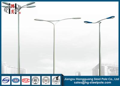 China Customized Galvanized Outdoor Street Lamp Post  with Powder Coated for sale